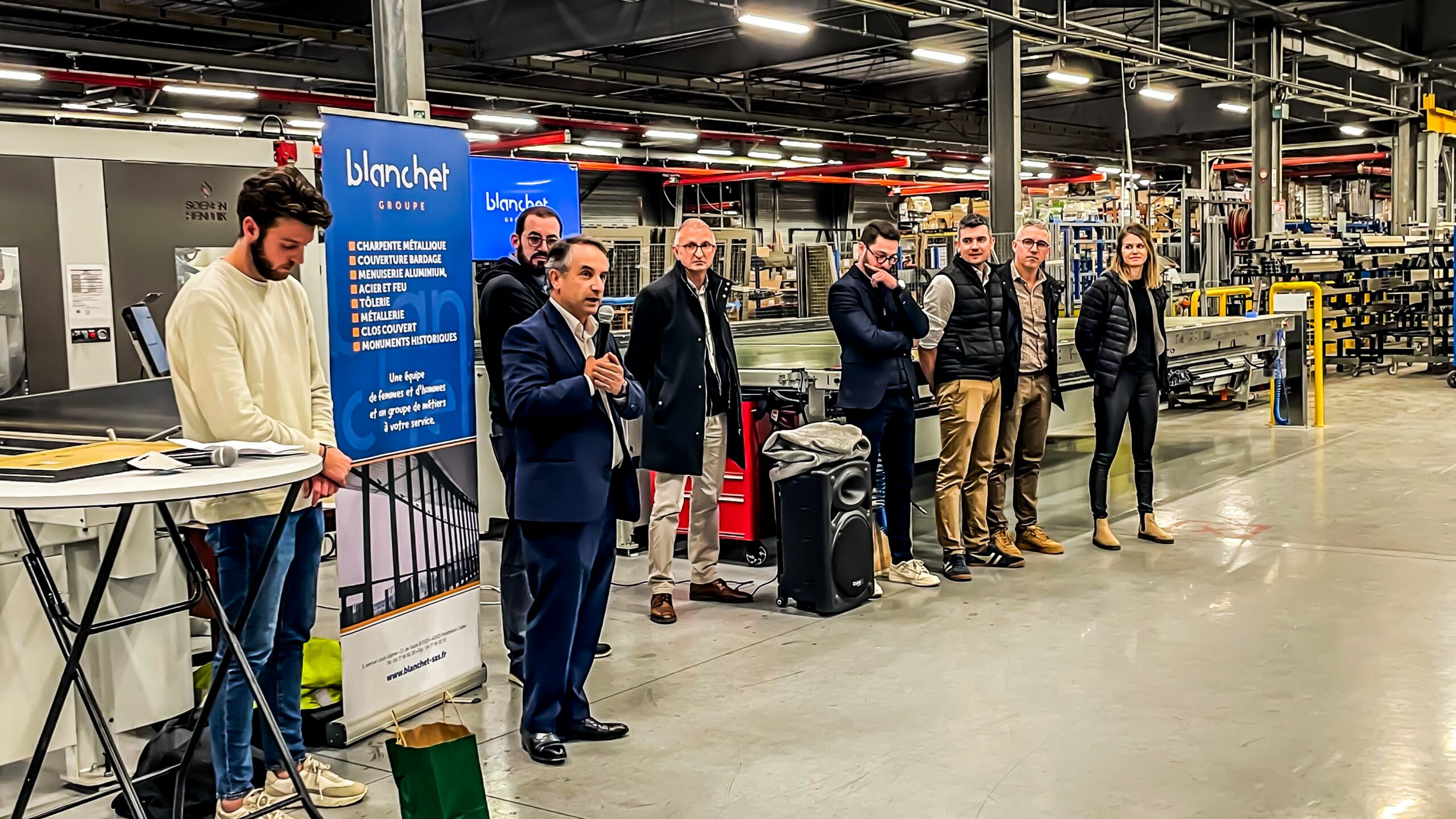 Blanchet Groupe accueille le BCM Montbrison